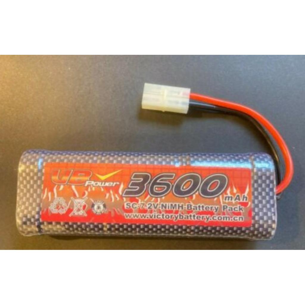 Battery 7.2v NiMH 3600 mAh RC Rechargeable - Roto Drill Electric Nitro ...