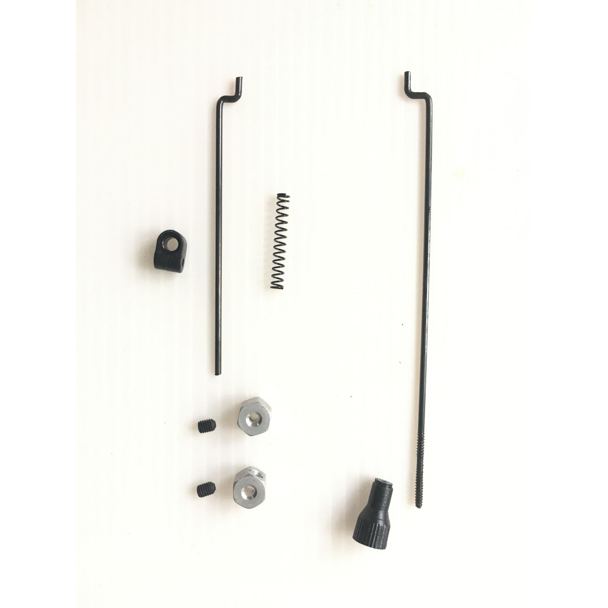 Brake and Throttle Linkage rod set. Universal fit for Nitro RC Car ...