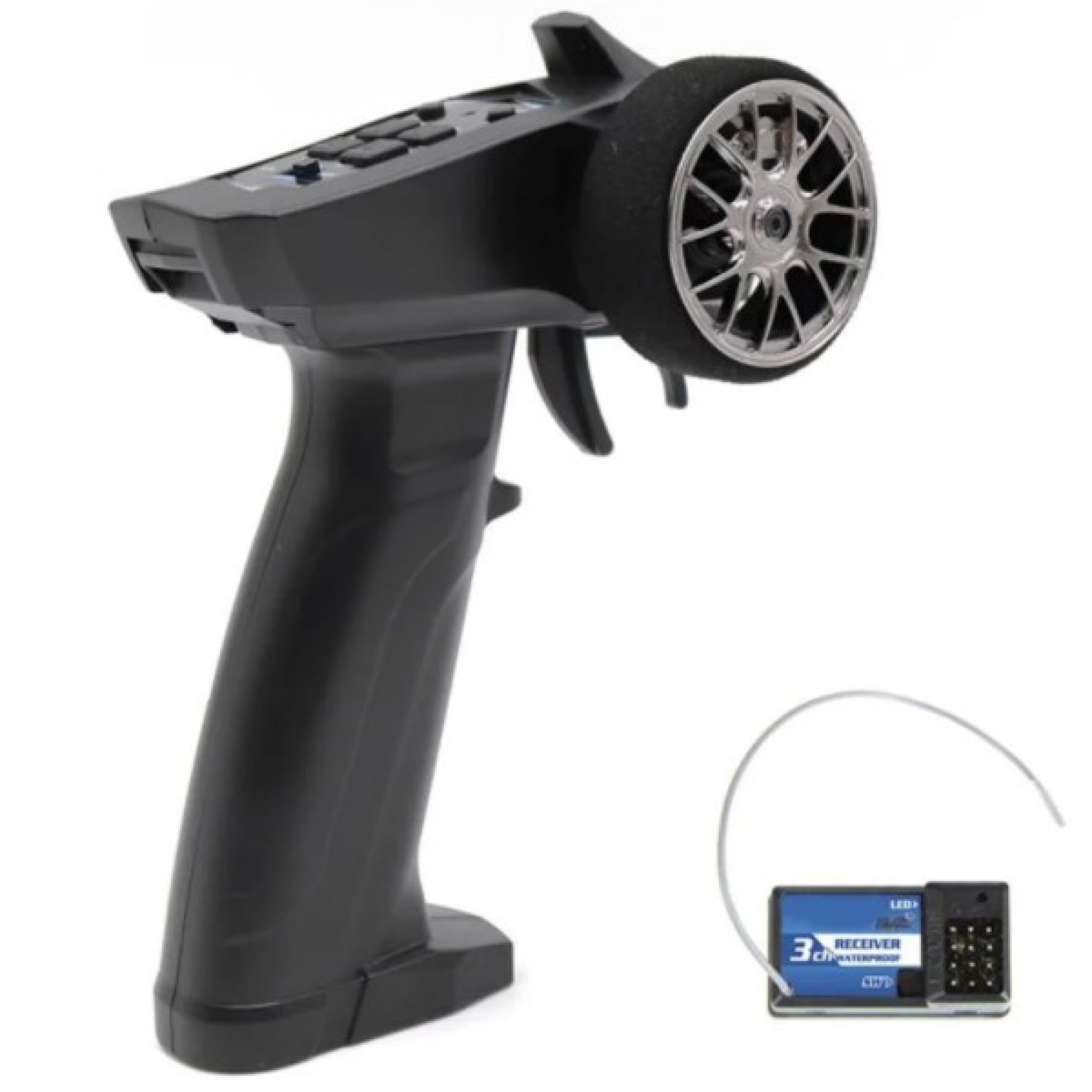 2.4GHZ 3CH RC Radio Transmitter & Receiver controller set + built in ...