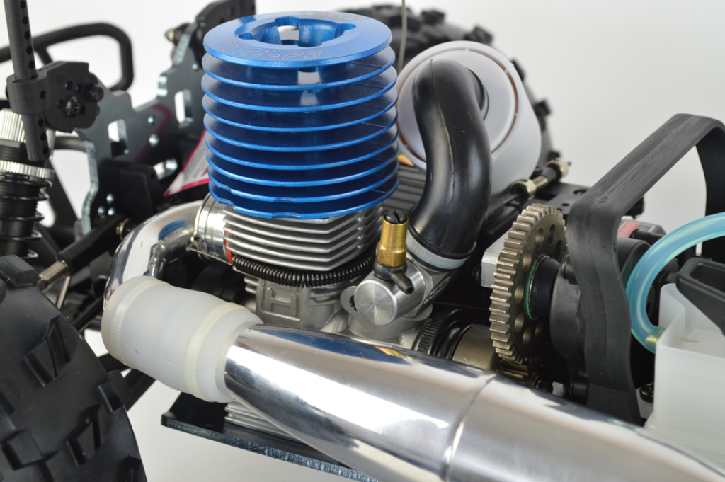 RC Nitro Engine 2 Speed 1/8 Scale Monster Truck + Tools and Fuel RTR