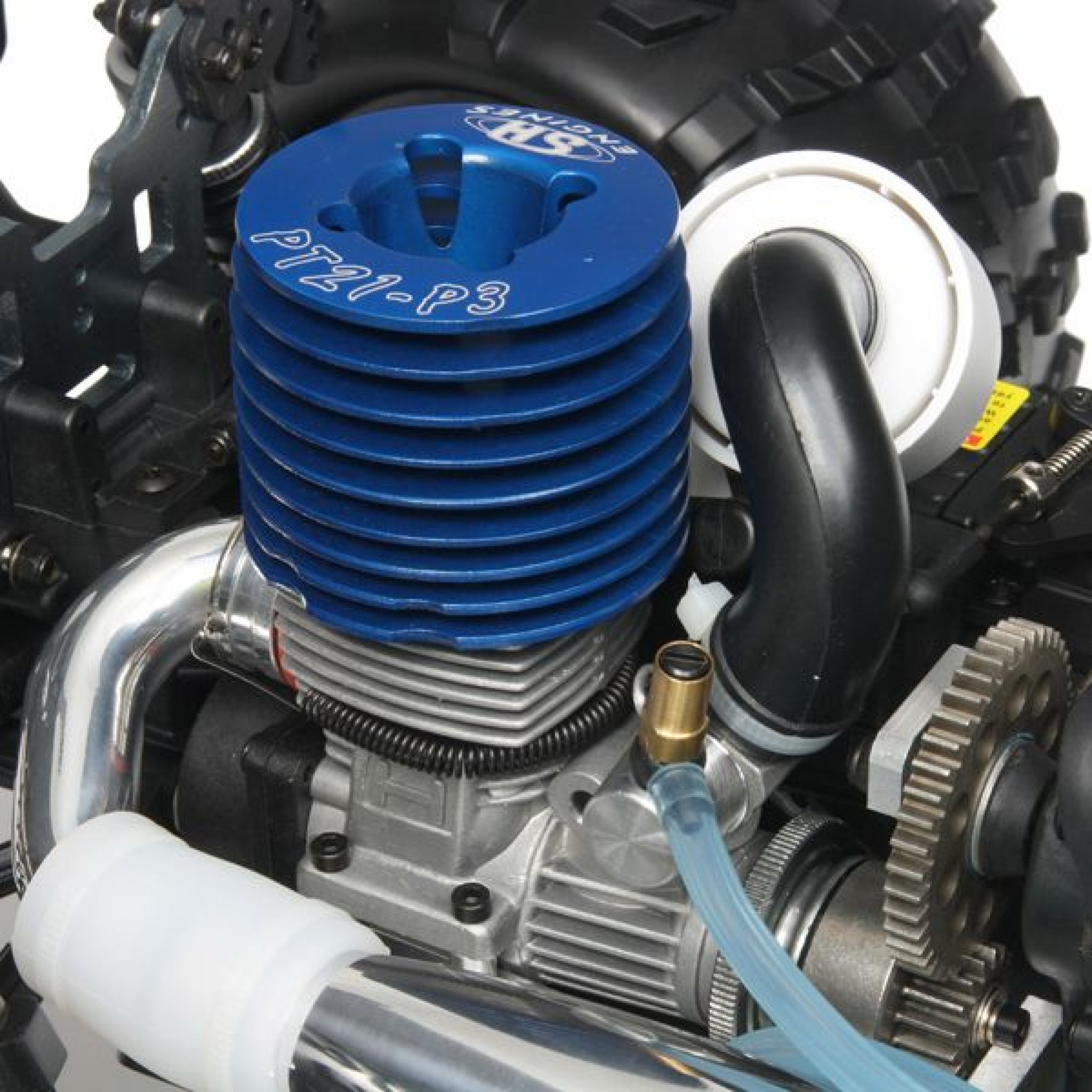 RC Nitro Engine 2 Speed 1/8 Scale Monster Truck + Tools and Fuel RTR