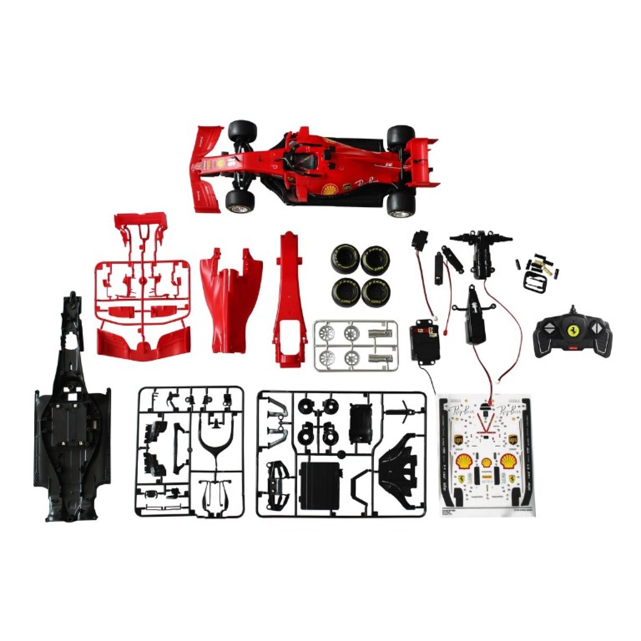 Build your own Ferrari F1 Radio Controlled 2.4Ghz fully functioning car