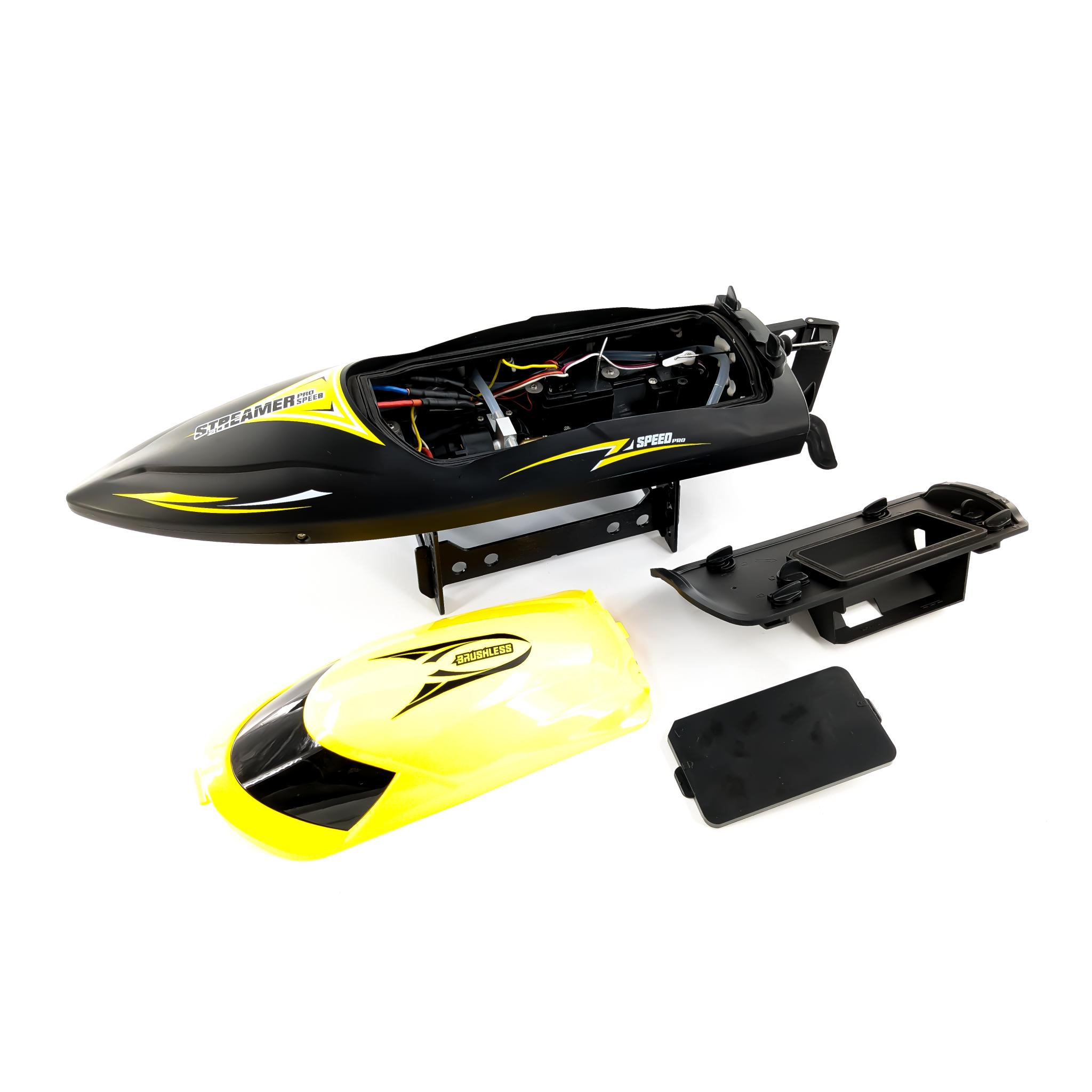 Streamer Incredibly fast brushless power boat complete with Radio ...