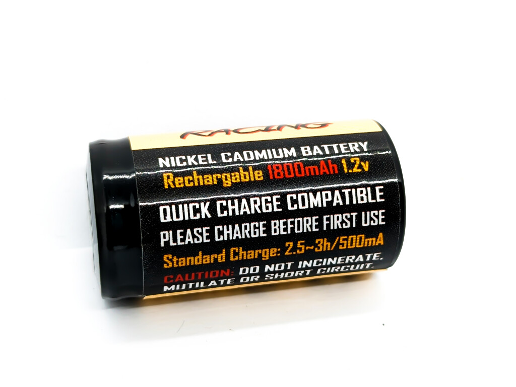 RC Rechargeable Battery for Glow Plug Starter 1.2V 1800mAH Sub C High Power