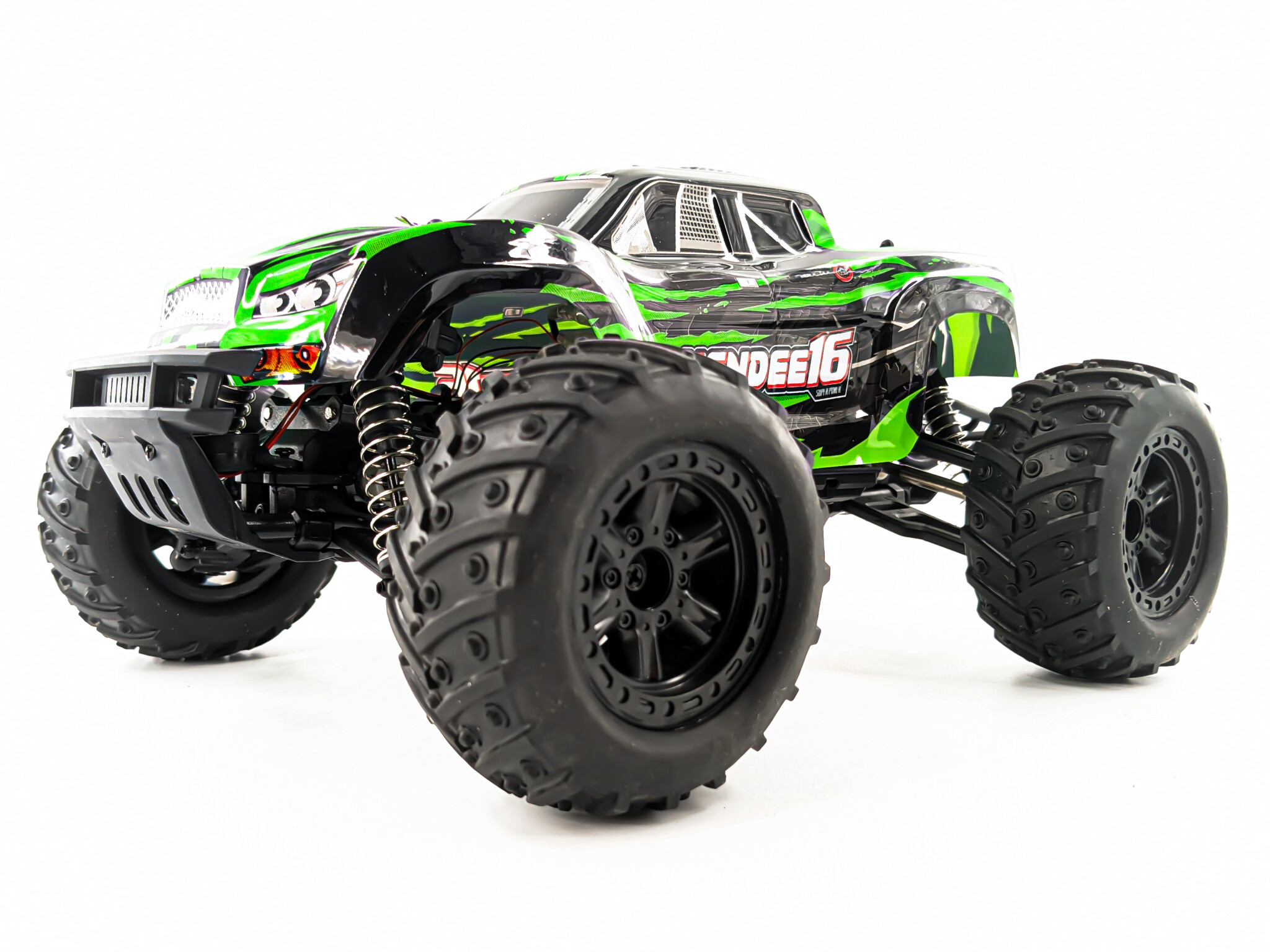 Hendee 4WD 1/16 Hobby Scale Waterproof Green Truggy G-16 - Complete ...