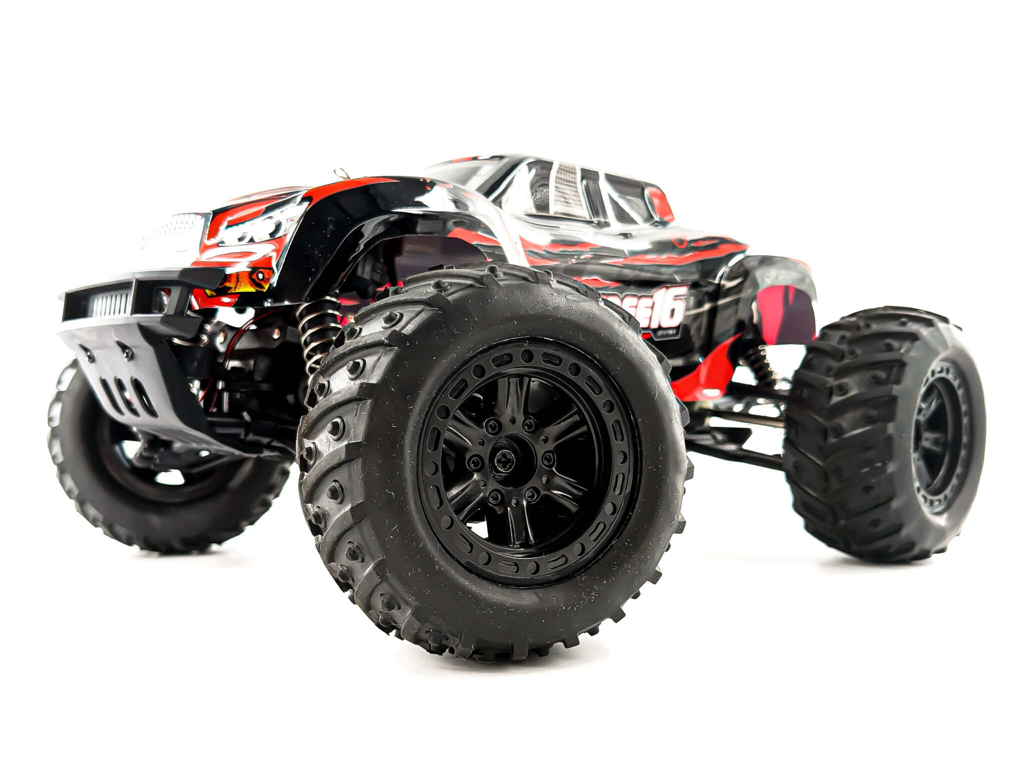 Hendee 4WD 1/16 Hobby Scale Waterproof Red Truggy G-16 - Complete Ready ...