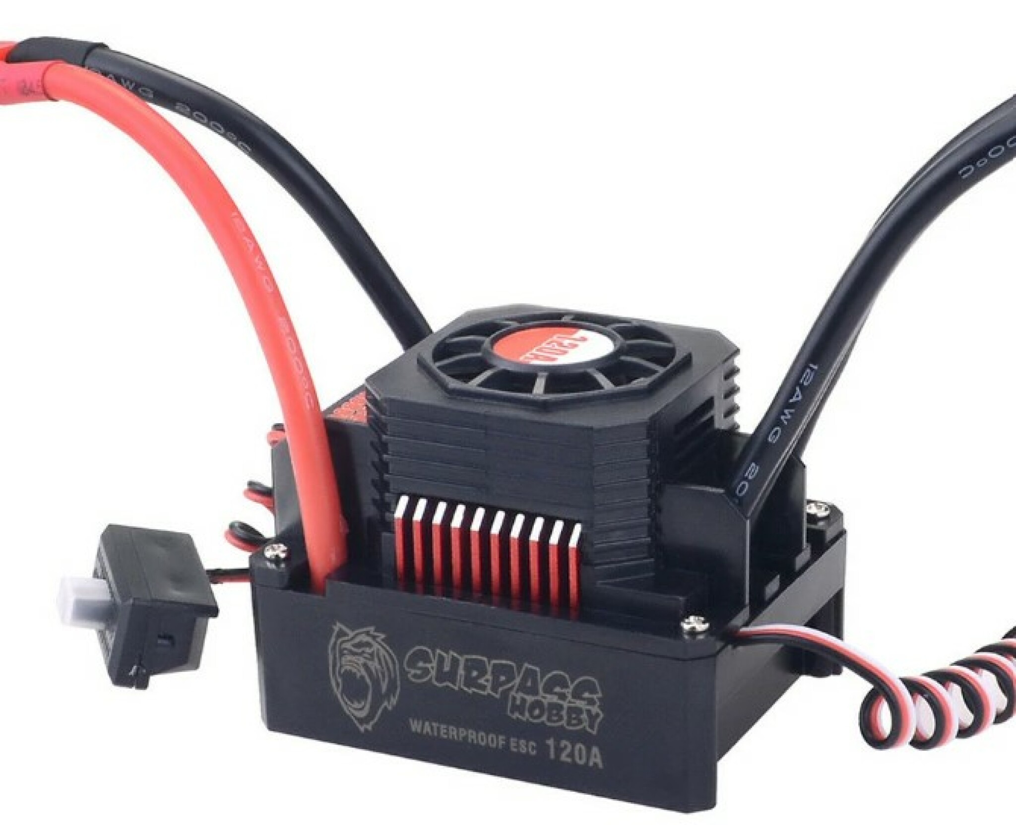 RC Brushless 120A ESC 3650 conversion kit for 1/10 Models + 2x 11.1V 3S ...