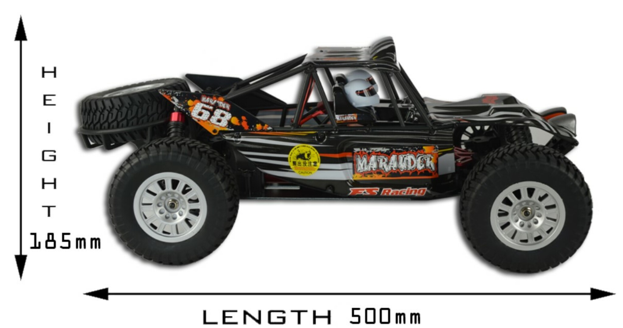 RCSRacing PRO Marauder - Brushless - 2S/3S Battery- For Serious RC ...