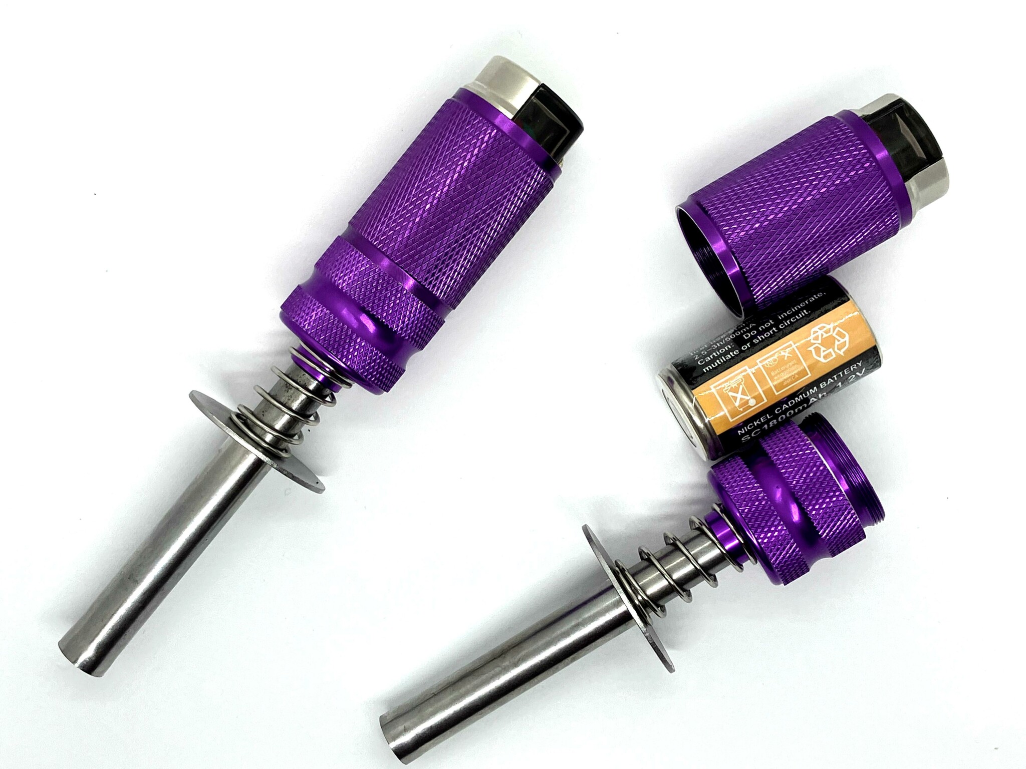 RC Nitro Glow Starter with Meter Indicator and Rechargeable battery ...