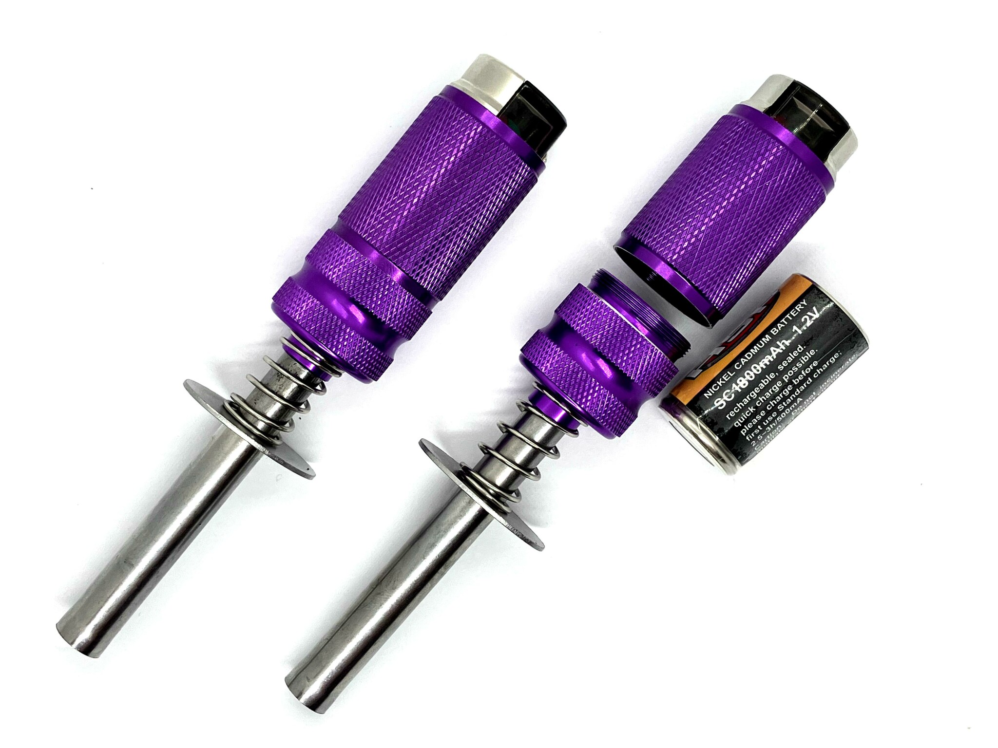 RC Nitro Glow Starter with Meter Indicator and Rechargeable battery ...